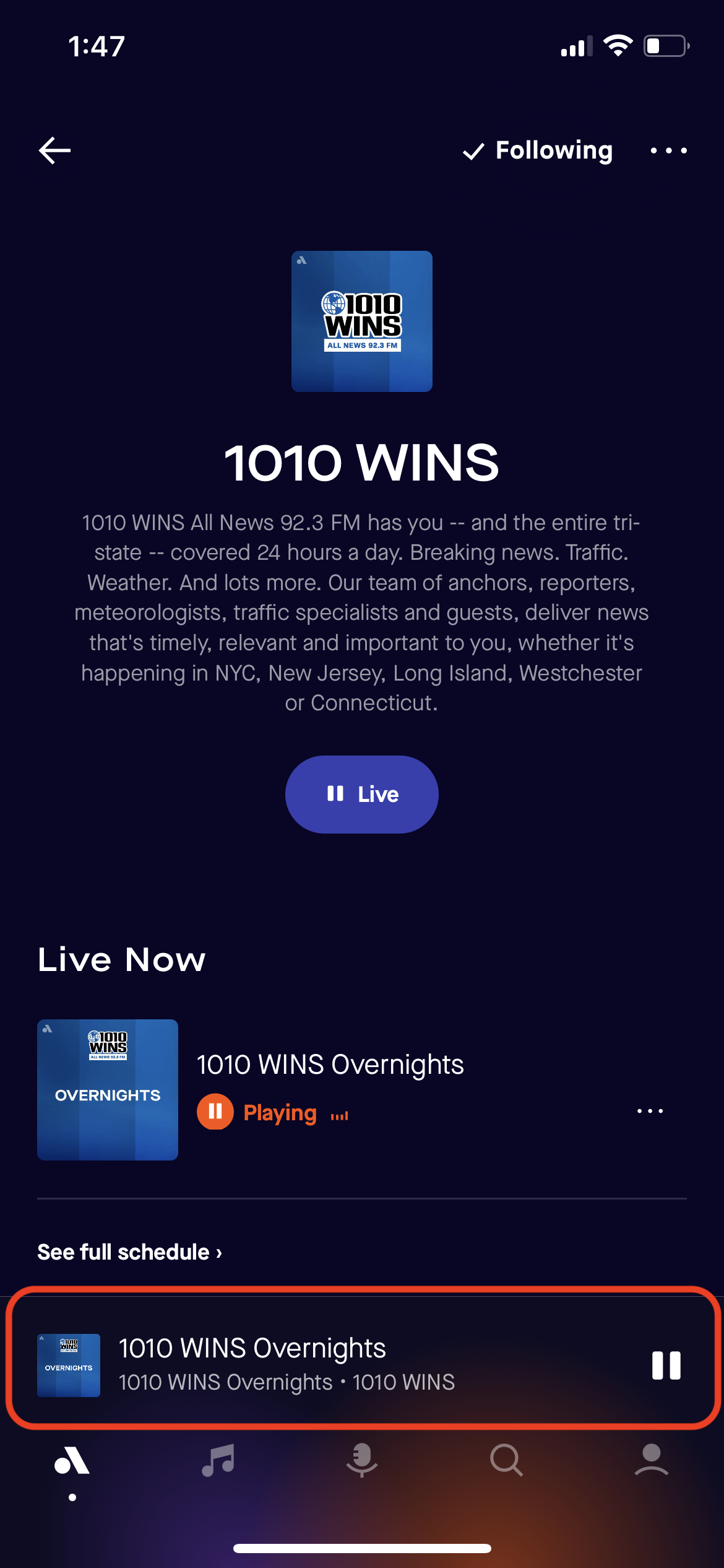 Can I set a Sleep Timer on the Audacy app? – Audacy Support