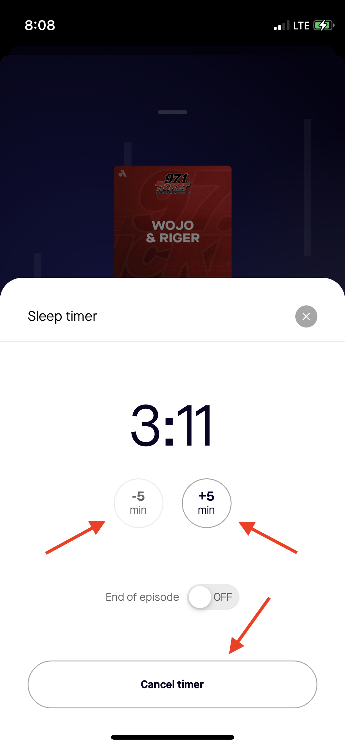 Can I set a Sleep Timer on the Audacy app? – Audacy Support