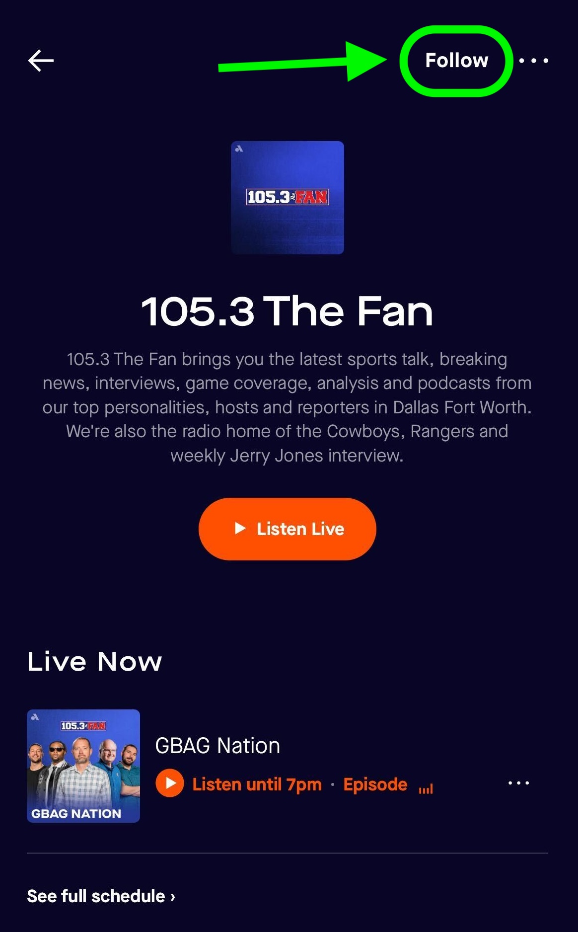 How Do I Add/Remove Favorite Stations? – Audacy Support